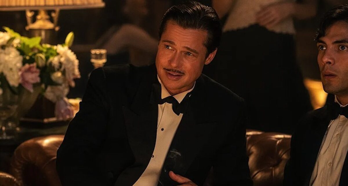 Babylon, le prime foto di Brad Pitt e Margot Robbie nel film di Damien ...