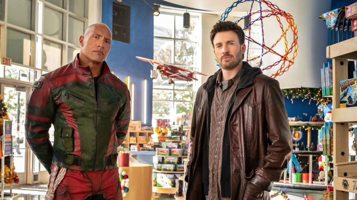 Red One, la prima foto di Dwayne Johnson e Chris Evans nel nuovo film ...