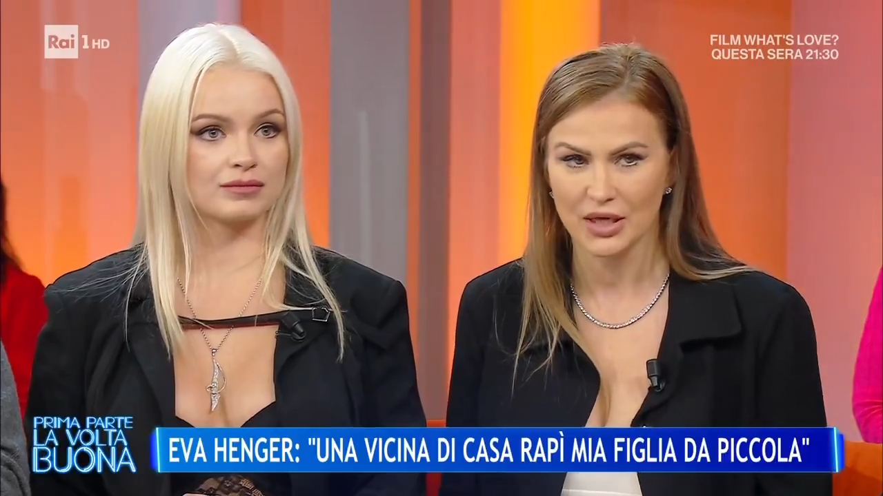 Eva Henger: "Mia figlia Mercedesz fu rapita da una vicina, fu uno shock ...