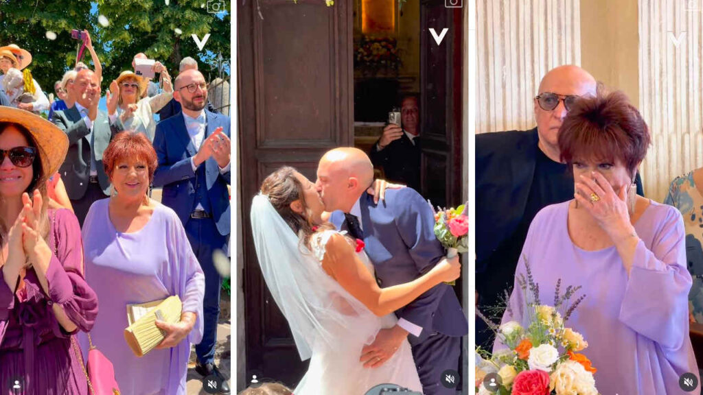 Otis Paterlini si sposa, Orietta Berti commossa al matrimonio del ...